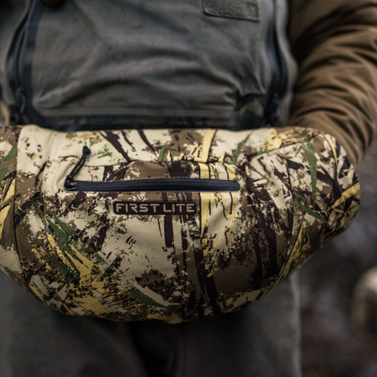 First Lite Refuge Muff | Insulated Hunting Hand Warmer Muff – Mountain ...